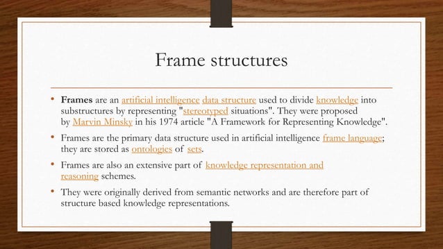 Graphs, frames and related structures | PPT