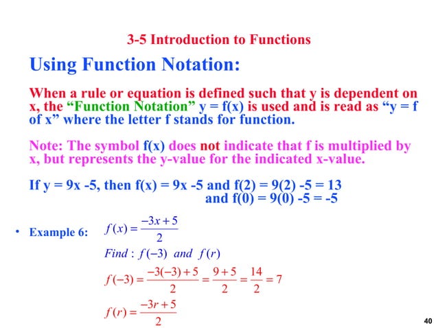 Graphs linear equations and functions | PPT