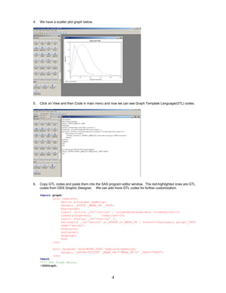 Graphs made easy with SAS ODS Graphics Designer (PAPER) | PDF | Graphics Software | Computer ...