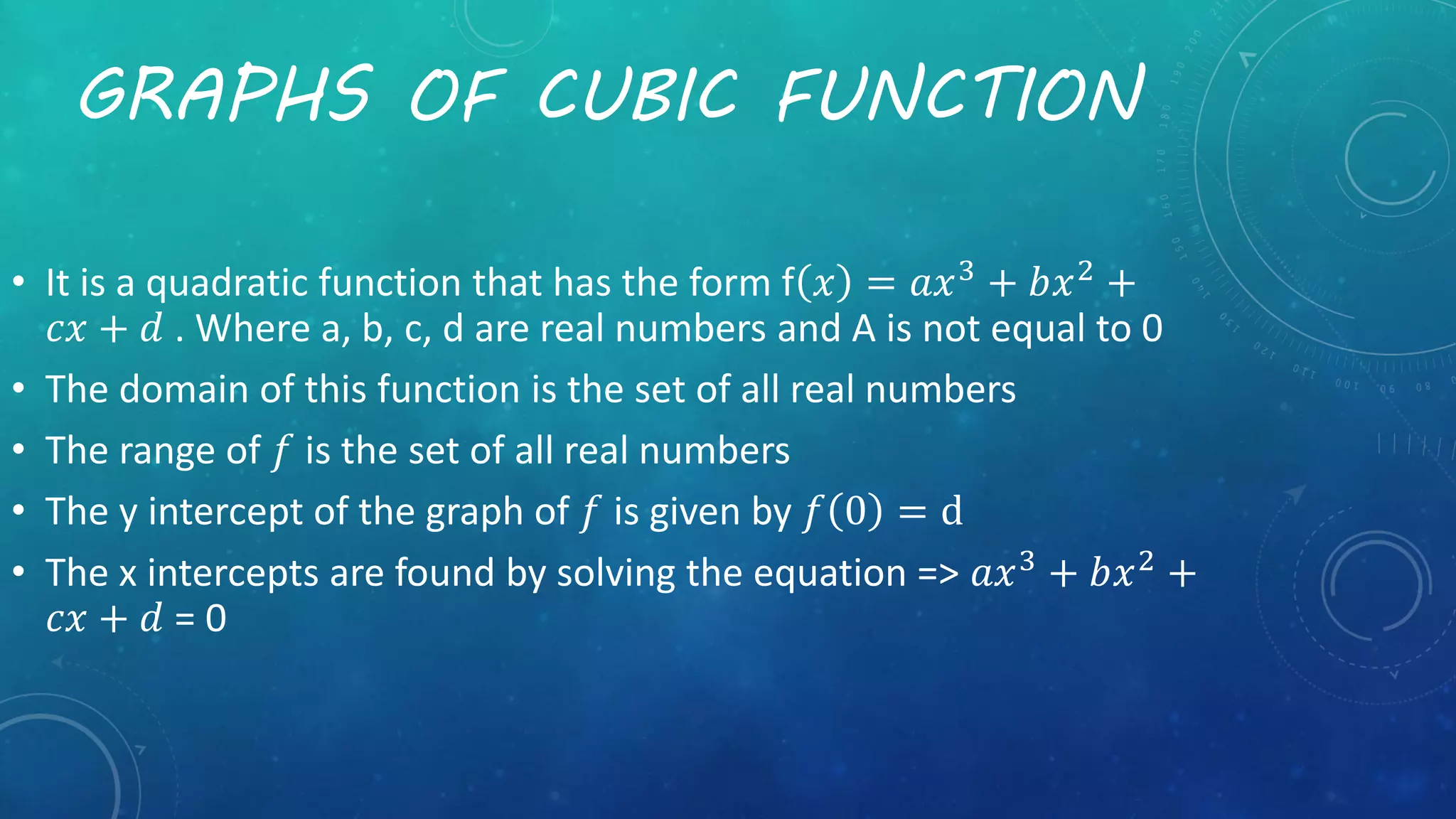 Cubic Function and Reciprocal Function (ALDO ANDIKA) | PPTX