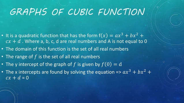 Cubic Function and Reciprocal Function (ALDO ANDIKA) | PPTX | Physics | Science