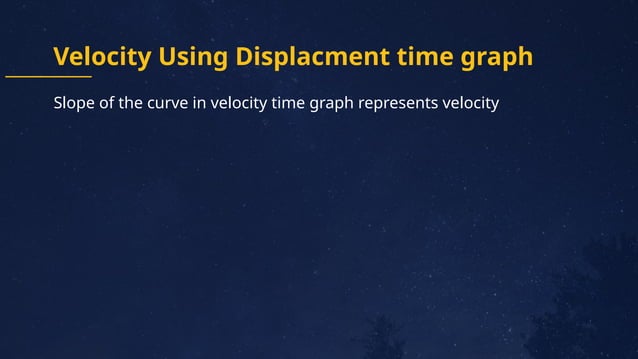 graphs of motion for class 9 science ncert | PPT