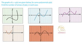Graphs of polynomials (Mathematics, polynomials) | PDF