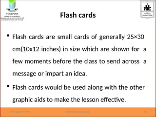 Graphs, posters and flash cards in Nursing Education.ppt