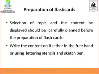 Graphs, posters and flash cards in Nursing Education.ppt