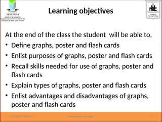 Graphs, posters and flash cards in Nursing Education.ppt