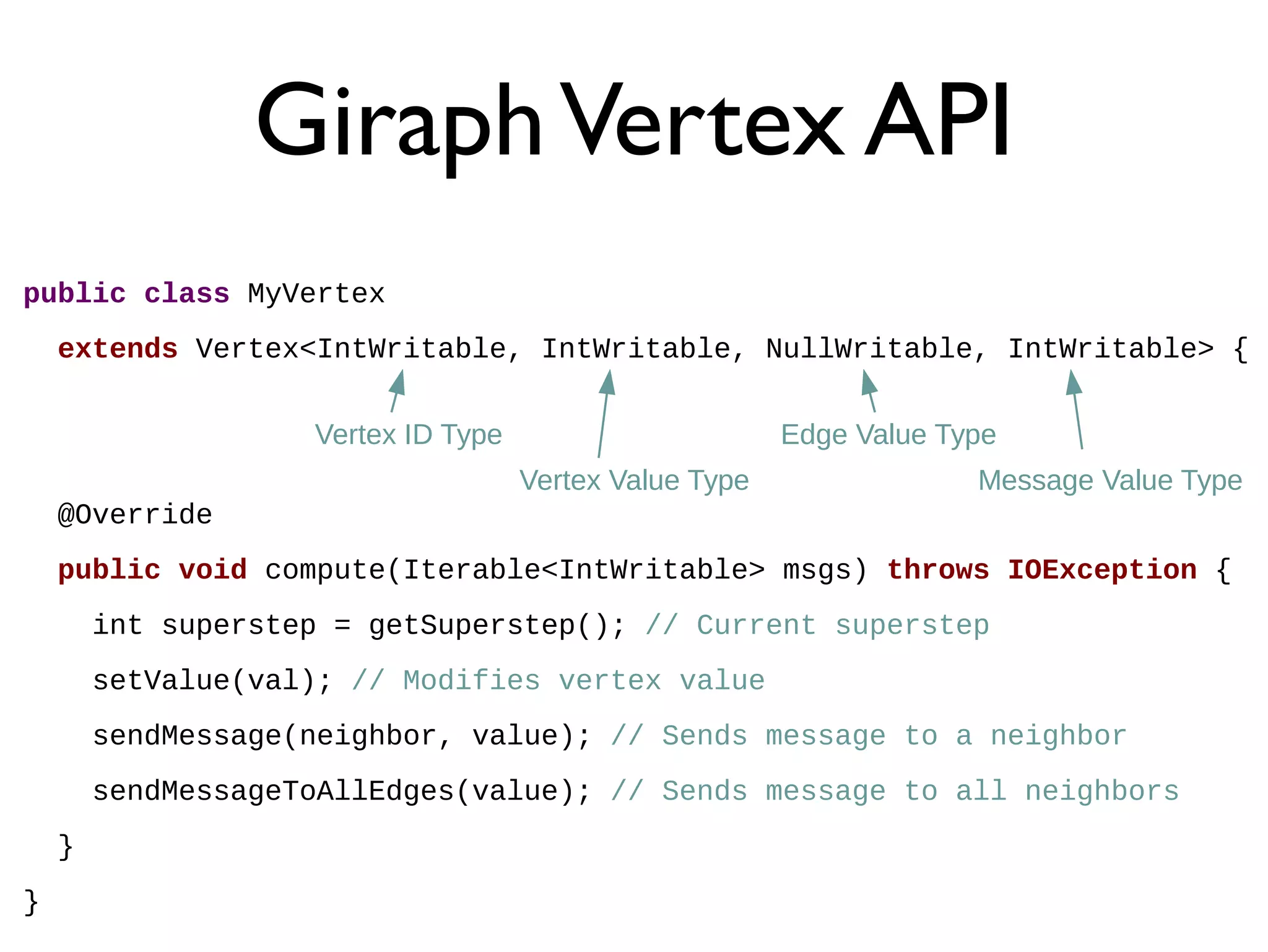 Processing Large Graphs in Hadoop | PPT