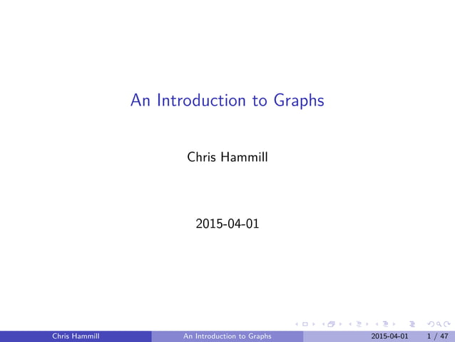 Introduction To Igraph and Shiny | PPT