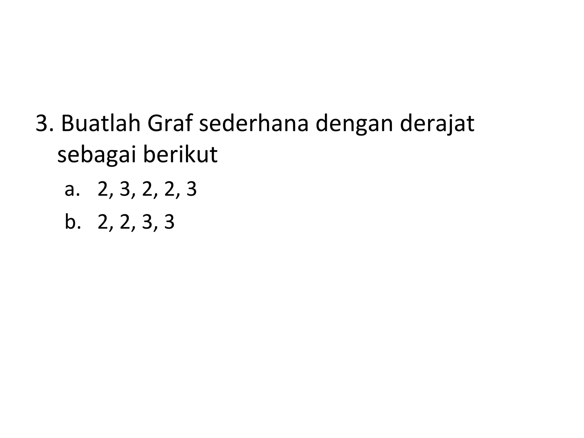 GRAPH TAK BERARAH | PPT