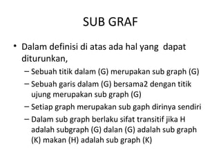 GRAPH TAK BERARAH | PPT