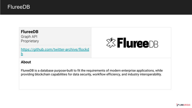 GraphTech Ecosystem - part 1: Graph Databases | PDF | Databases | Computer Software and Applications