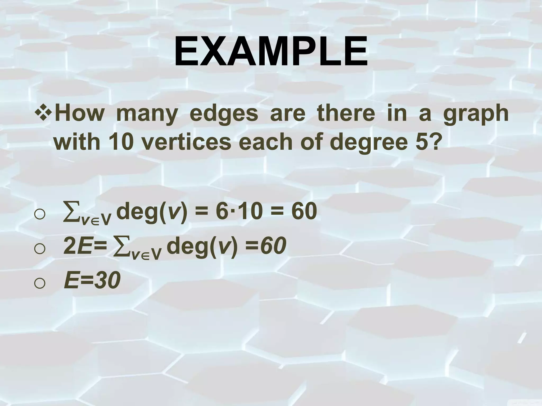 Graph terminologies & special type graphs | PPTX