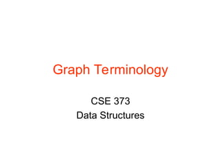 GraphTerminology in Data Structure using C++ | PPT
