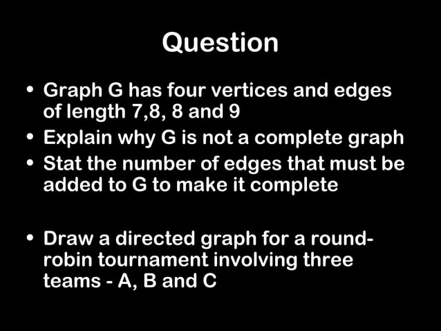 Graph theory | PPT