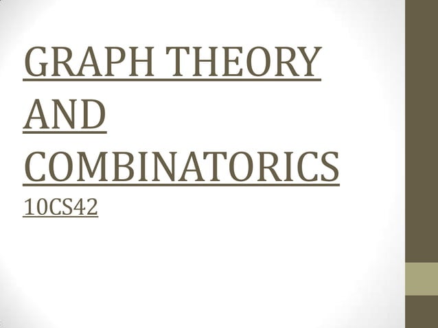 Graph theory | PPT