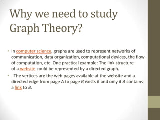 Graph theory | PPT