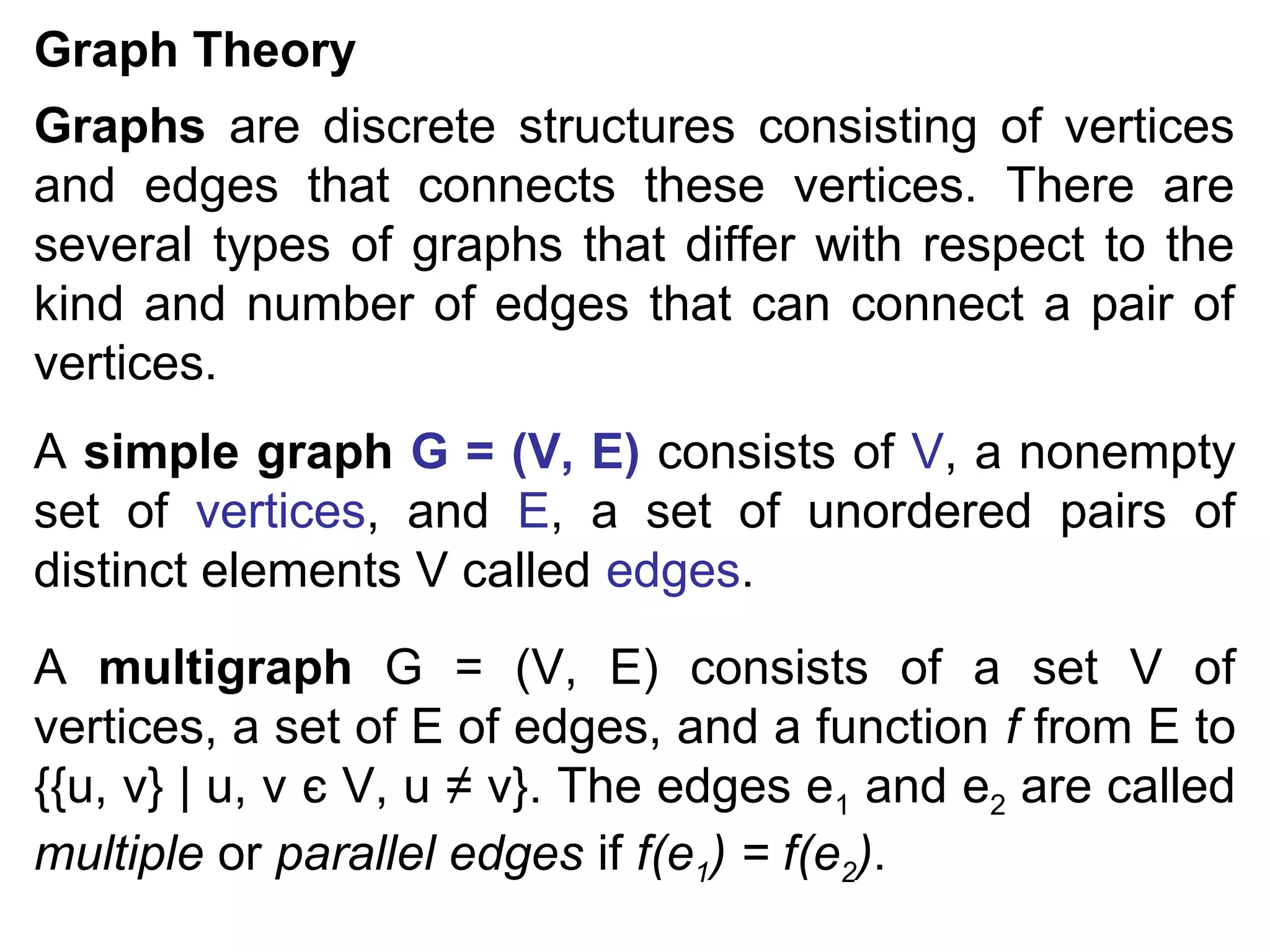 Graph theory | PPT