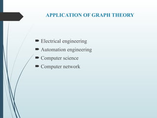 GRAPH THEORY AND ITS APPLICATIONS....... | PPTX