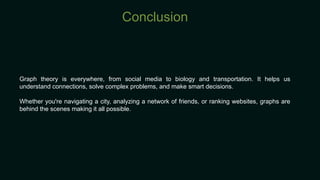 Graph Theory and It's Applications in the Real World | PPTX