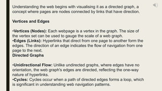 Graph theory in Search engines and web connectivity.pptx