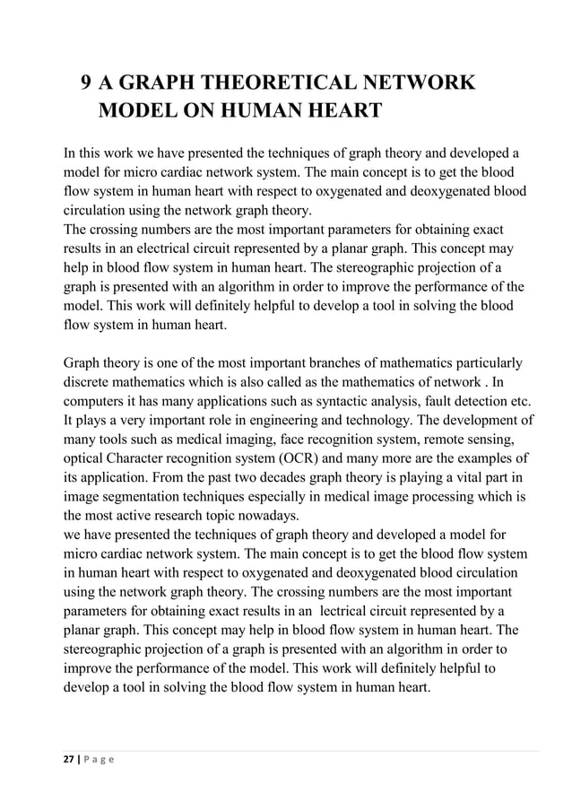 Graph theory in network system