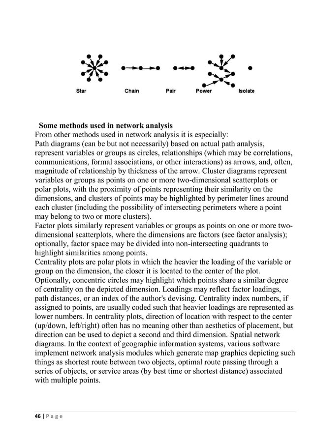Graph theory in network system
