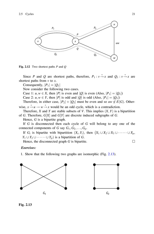 Graph theory with algorithms and its applications | PDF