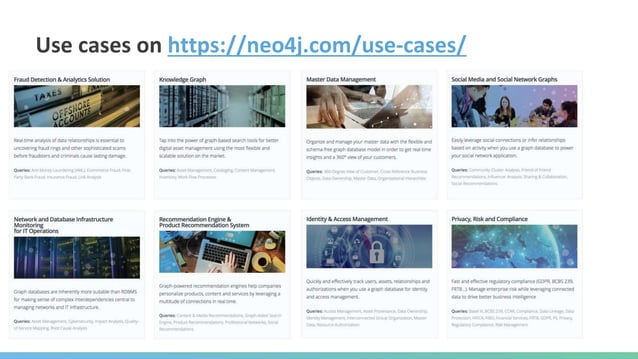 Neo4j Graph Use Cases, Bruno Ungermann, Neo4j | PPT