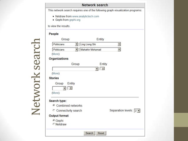 Graph Visualization Of An Economic Environment Using Gephi Ppt