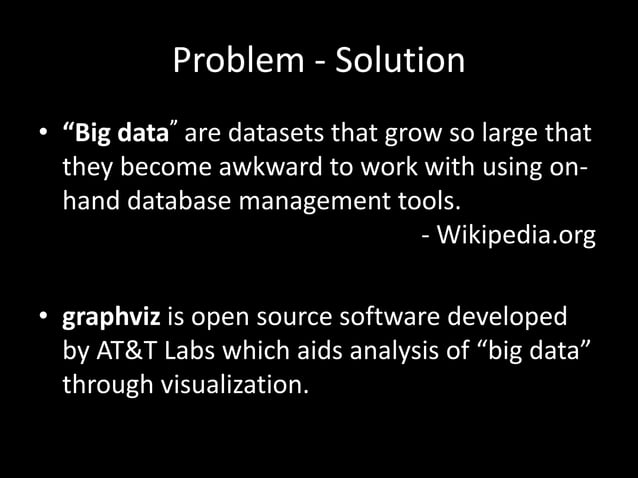 Data Visualization With Graphviz Ppt Free Download