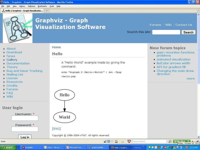 Data Visualization with graphviz | PPT