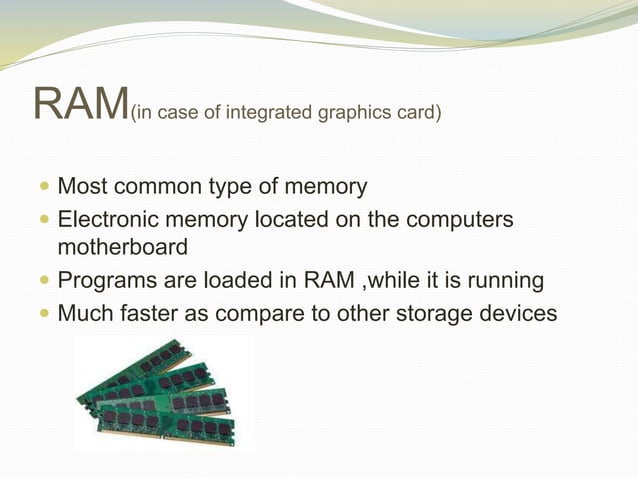 Graphics hardware and introduction to Raster display system | PPT
