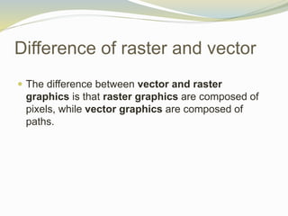 Graphics hardware and introduction to Raster display system | PPT