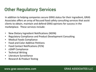 GRAS Associates Corporate Overview | PDF