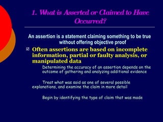 Critical Thinking 2 | PPT