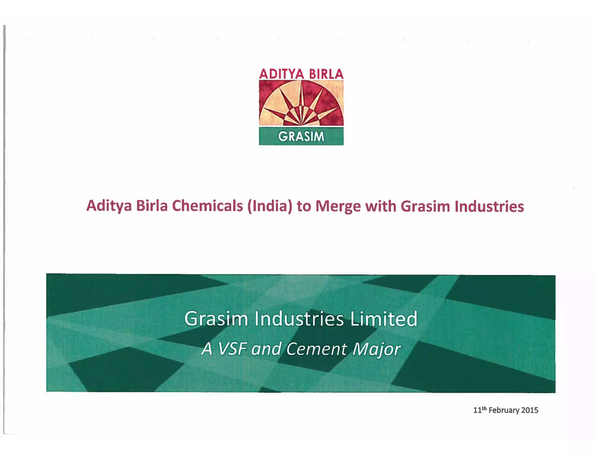 Grasim-ABCIL deal preso | PDF