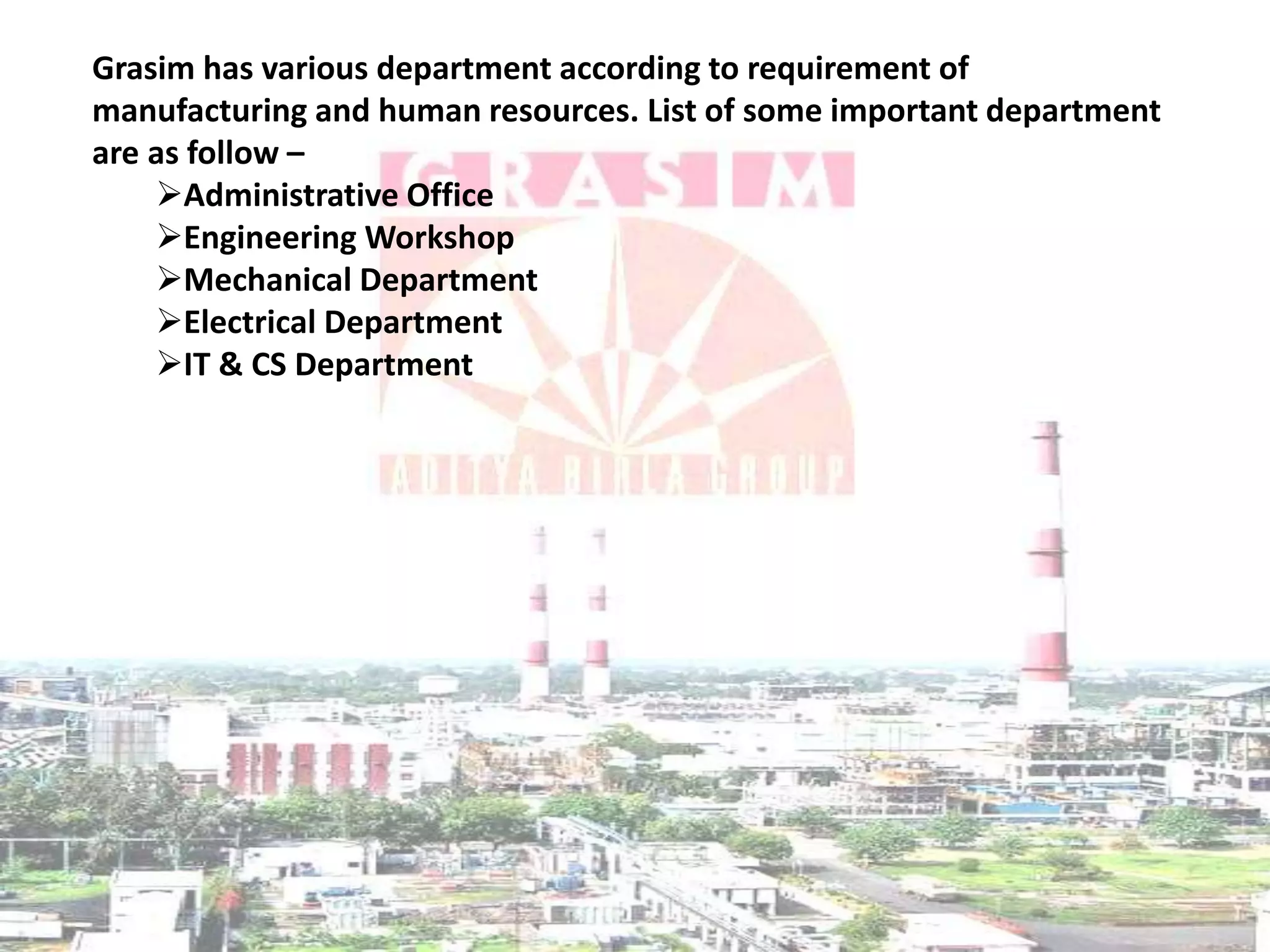 Grasim industry | PPTX