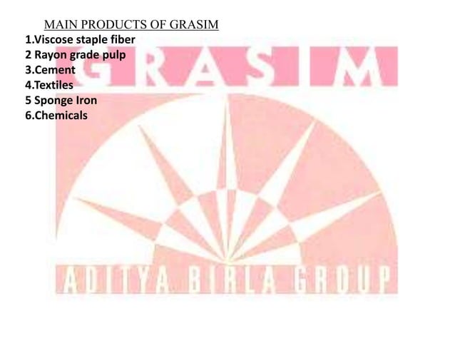 Grasim industry | PPTX