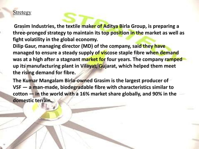 Grasim industry | PPTX