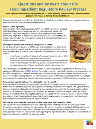 A Food Ingredient’s Journey to Your Dinner Table | PDF | Pharmaceutical ...