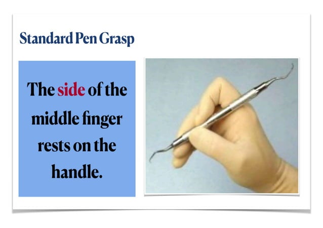 dental instrument Grasp | PDF
