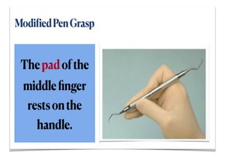 dental instrument Grasp | PDF