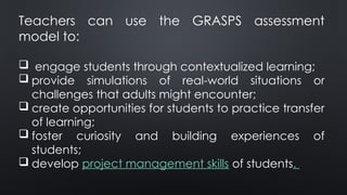 GRASP-MODEL that assses student learning | PPT