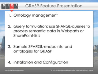GRASP 1.1 - Ontologies and Semantic Data in SharePoint | PDF