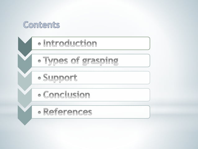 Grasping techniques and their uses | PPT
