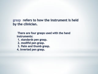 Grasping techniques and their uses | PPT