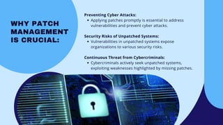 Grasping the Importance and Benefits of System Patch Management for ...