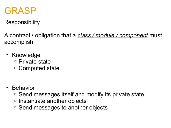 Grasp Principles 