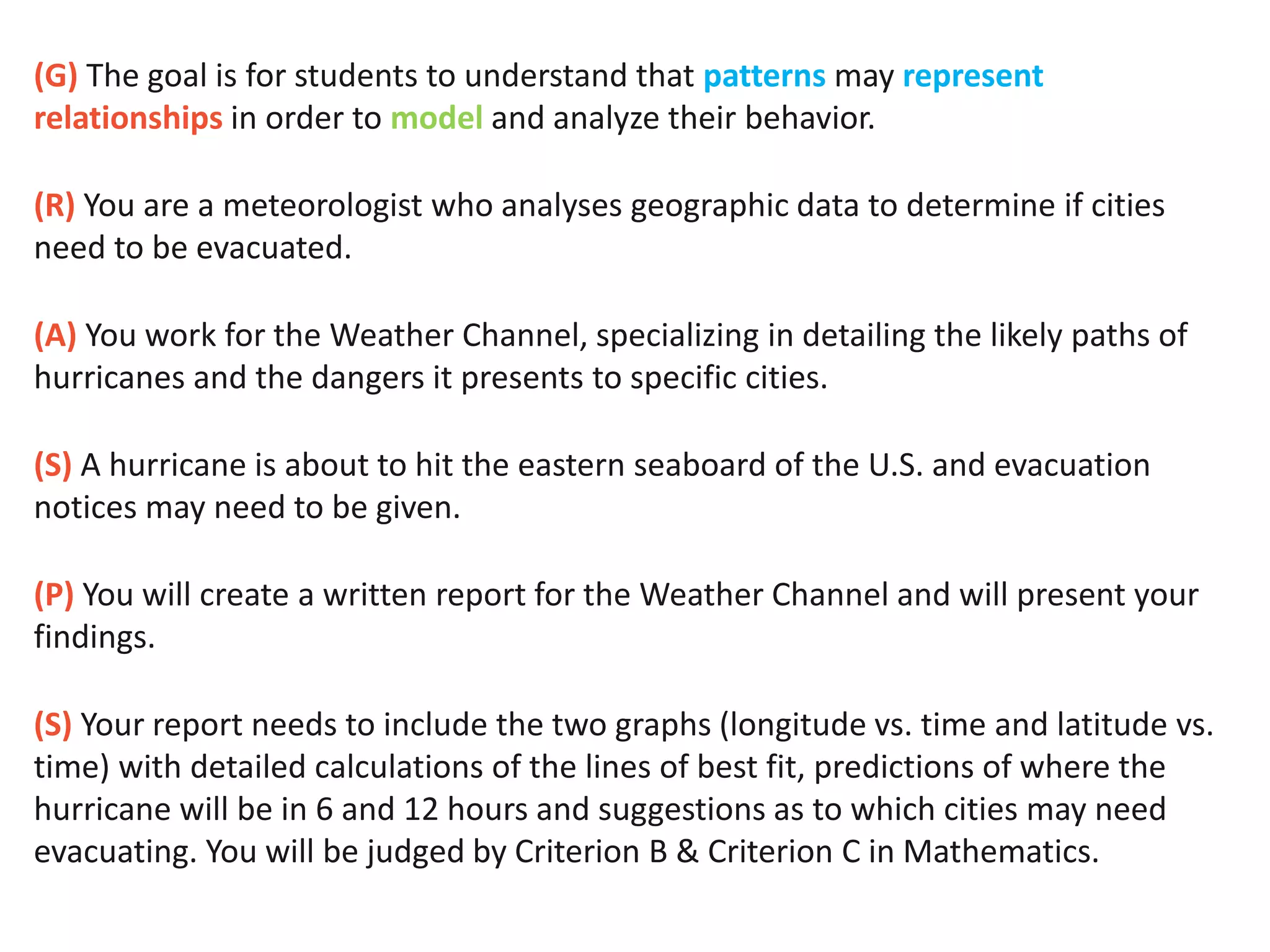 Grasps for assessment design | PPTX