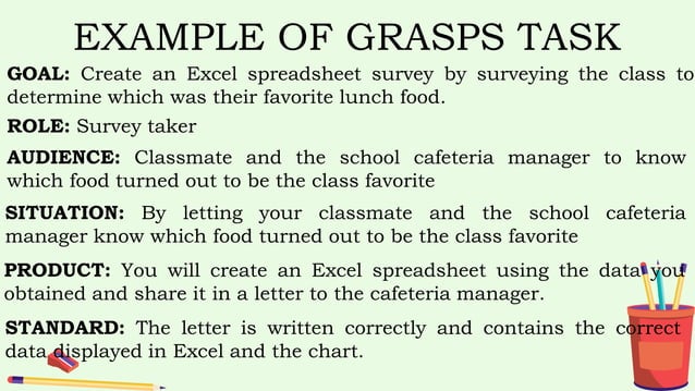 GRASPS FRAMEWORK.pptxppppppppppppppppppp | PPTX